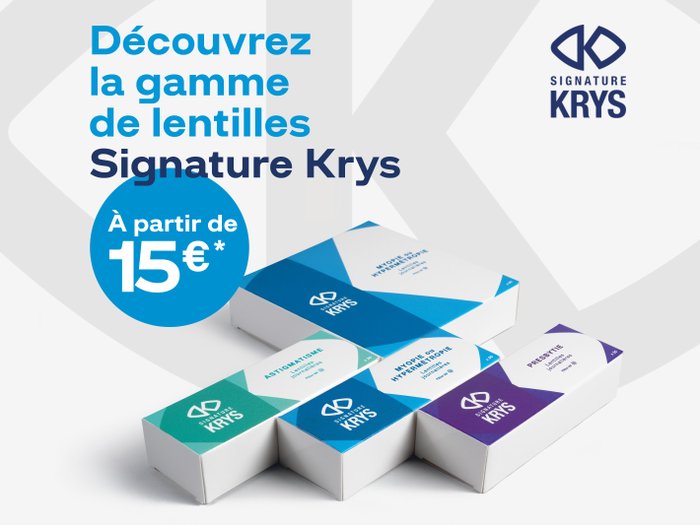 Signature Krys : le nouveau confort visuel