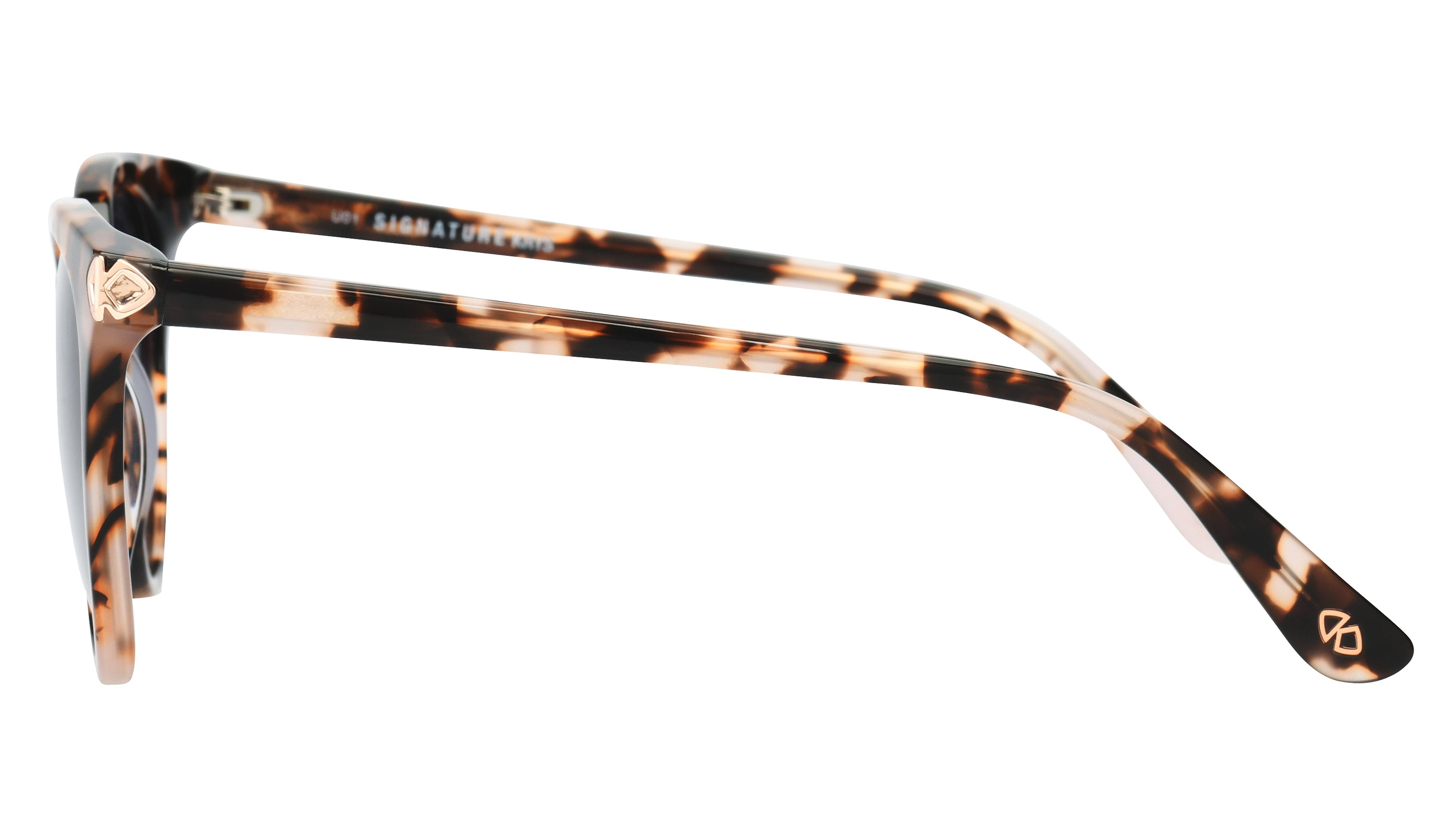 Lunettes de soleil Signature Krys Skj 2129-D 322 Ecaille Clair Papillon ...