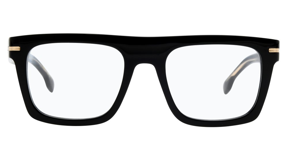 Lunettes de vue Boss Boss1597 807 Noir Brillant Rectangle - Krys