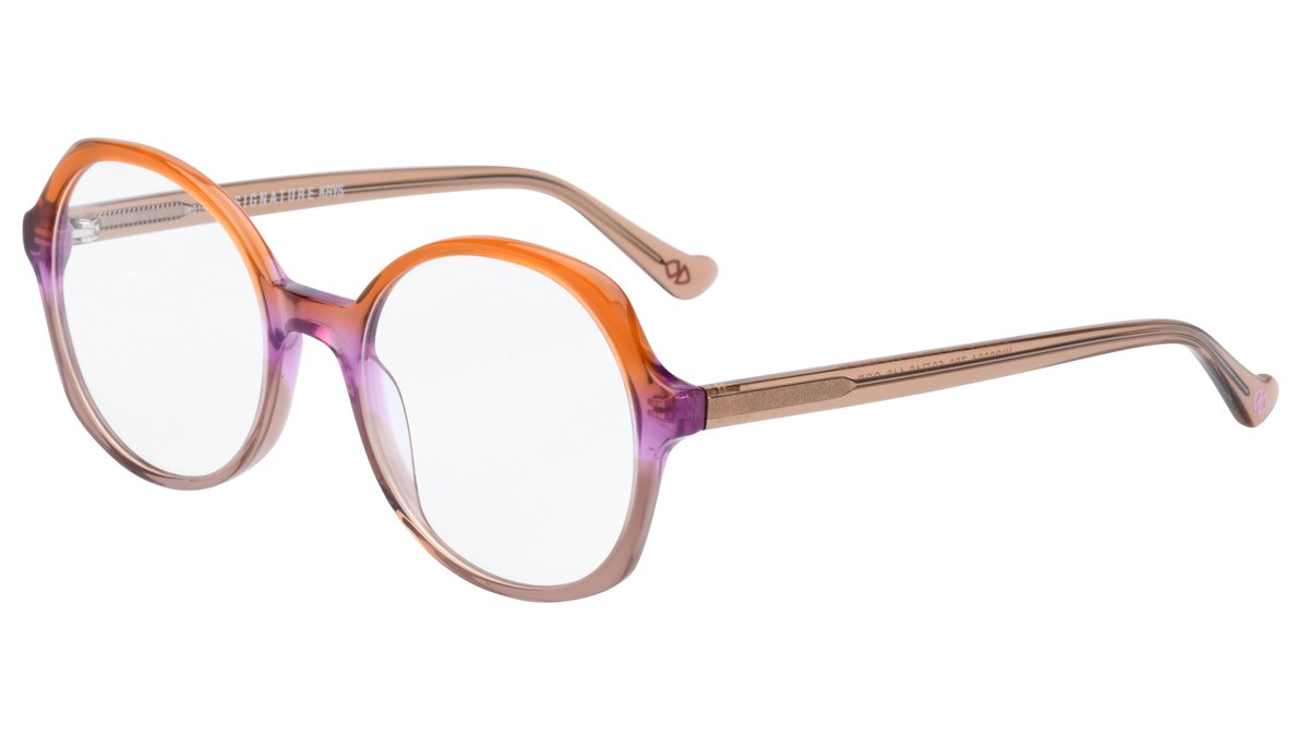 Lunettes de vue Signature Krys Kis2304 700 Orange Cristal Papillonnante ...