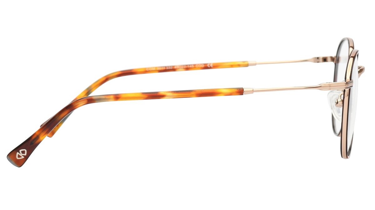 Lunettes de vue Signature Krys Com2011 332 Ecaille Fonce Ronde - Krys
