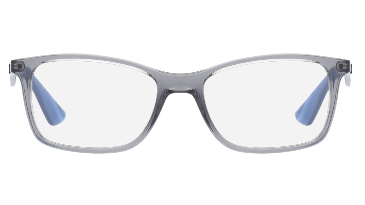 Lunettes de vue Ray-Ban Rx7047 5769 Gris Clair Bril Carré - Krys