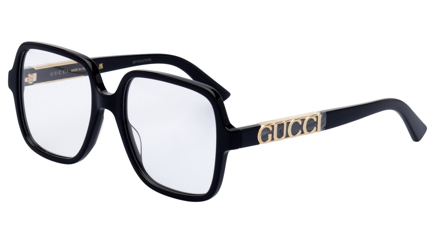 Lunettes de vue Gucci Gg1193O 001 Noir Brillant Carré - Krys